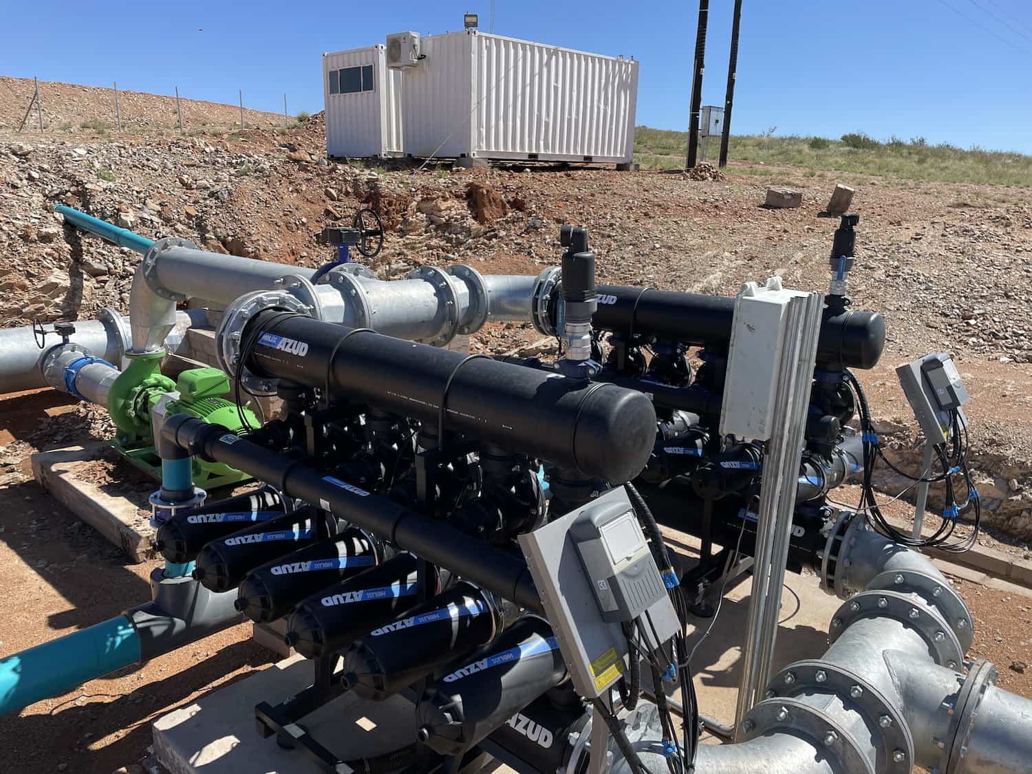 Maximum safety against water with a high organic load with AZUD HELIX ...